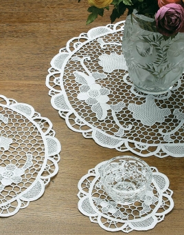 Linen Doilies - Fine Table Linens - Schweitzer Linen